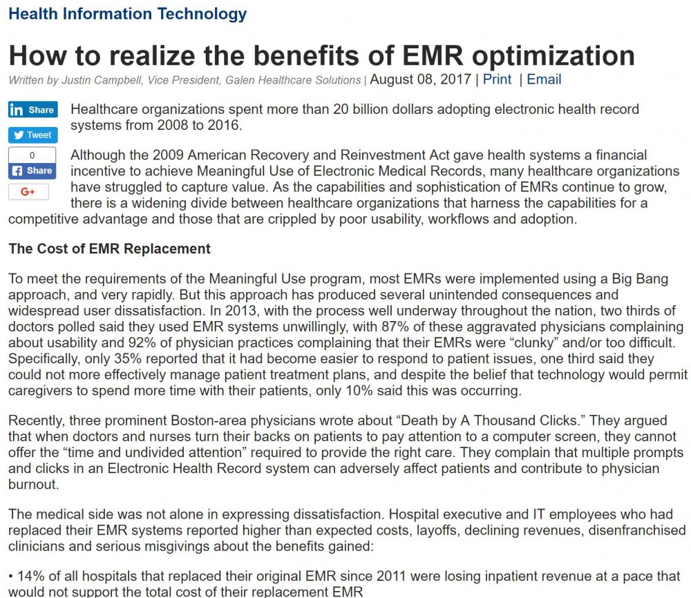Optimization – Galen Healthcare Solutions